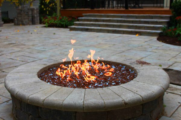 Fire Features | A Touch of Green