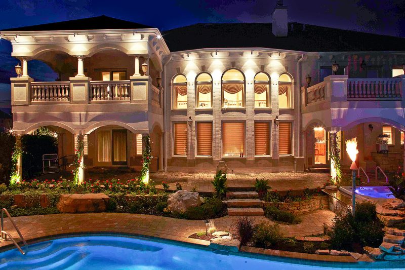 Outdoor Lighting - A Touch of Green